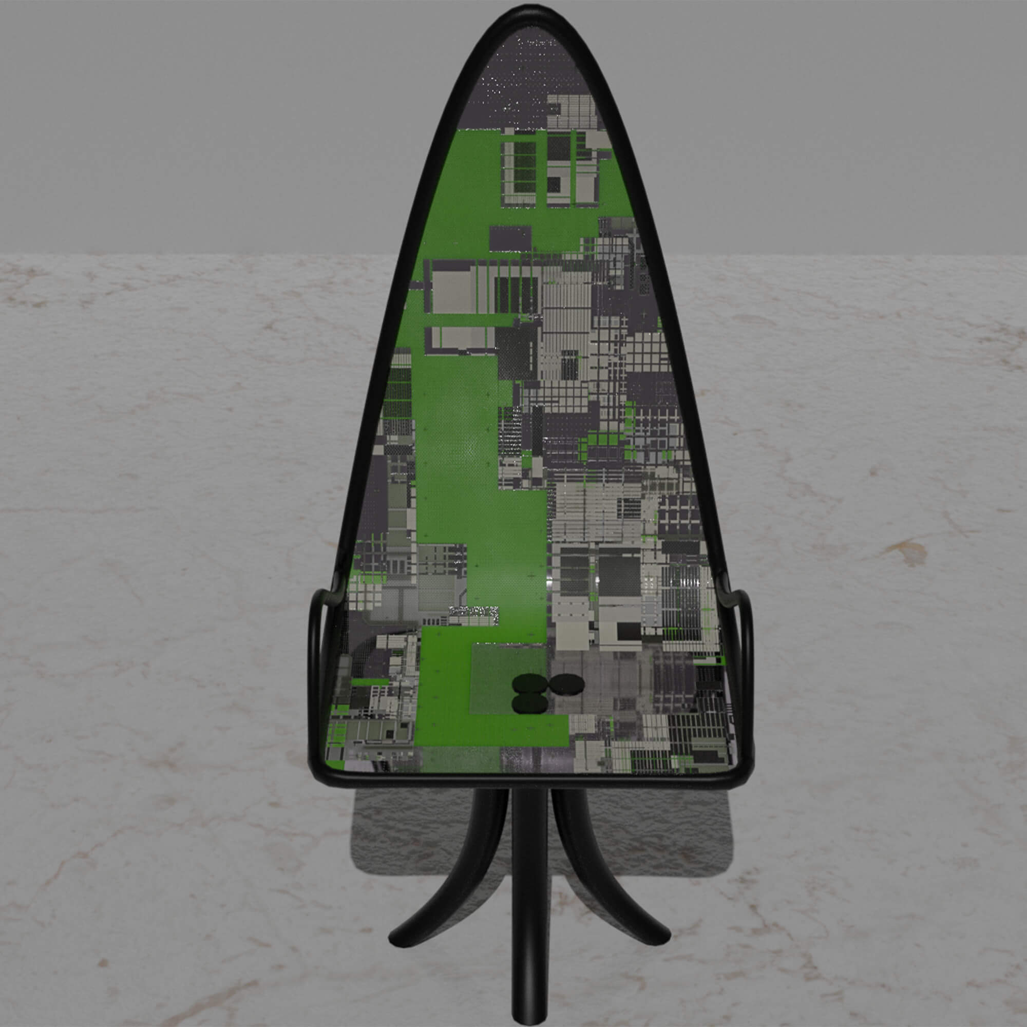 Futuristic Chair B - Daz Content by BoBo3D