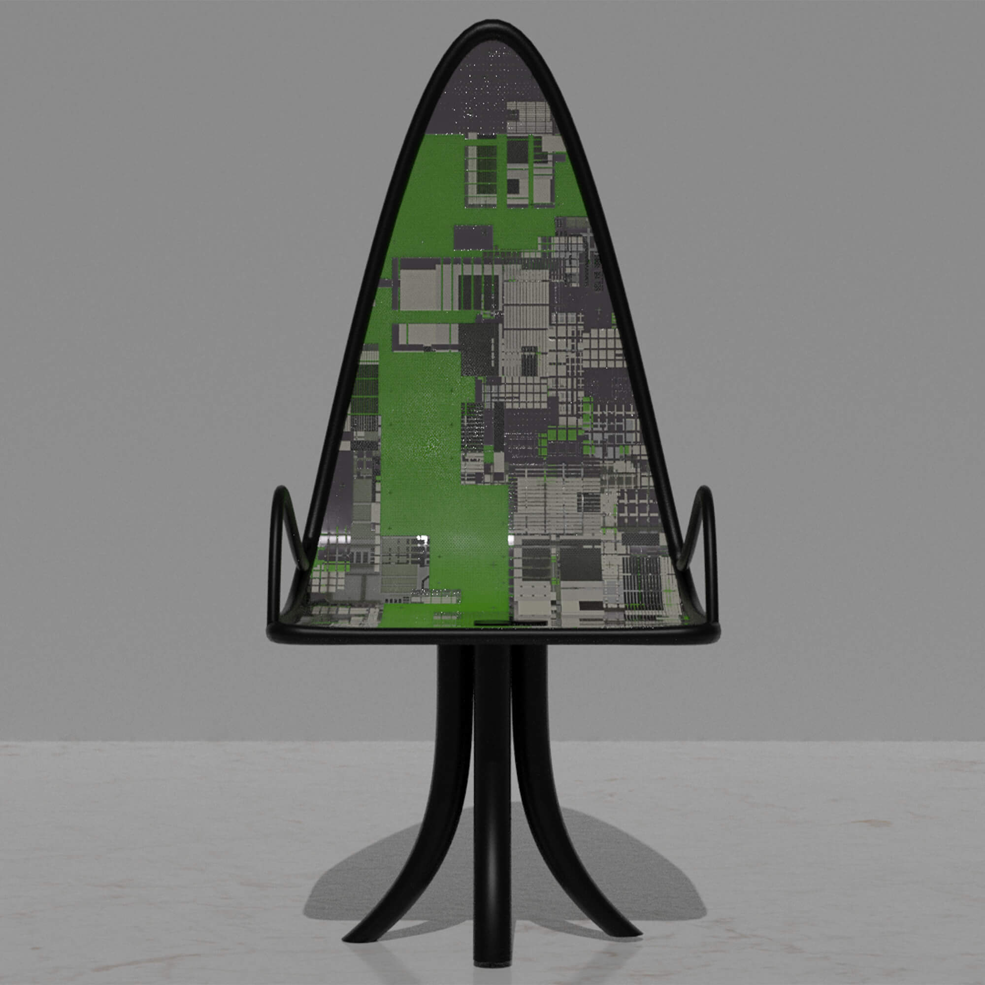 Futuristic Chair B - Daz Content by BoBo3D