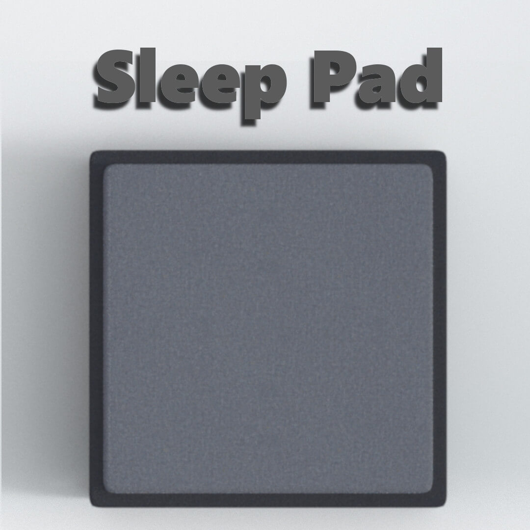 Gray Sleep Pad - Daz Content by BoBo3D