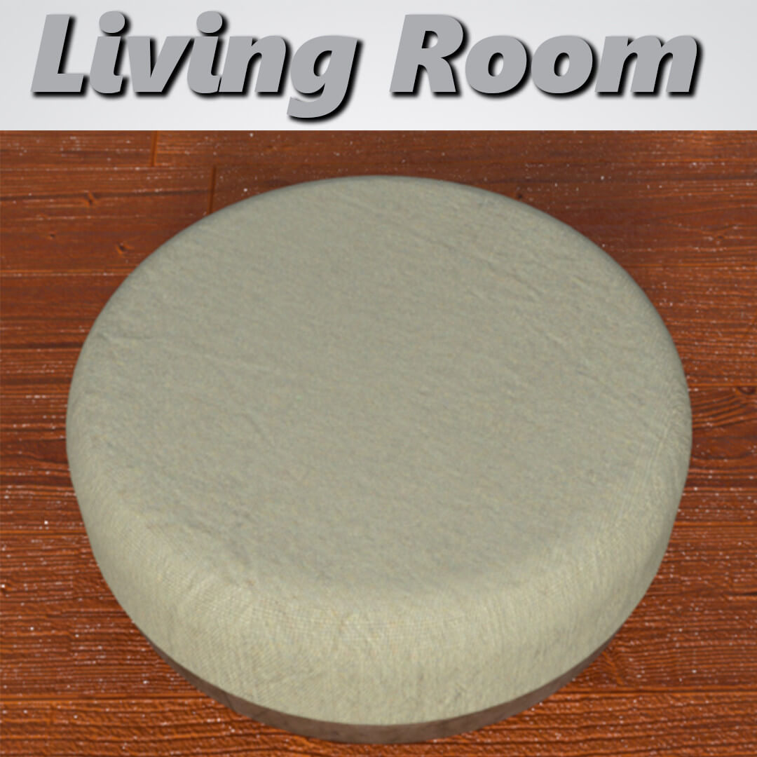 Living Room - Daz Content by BoBo3D