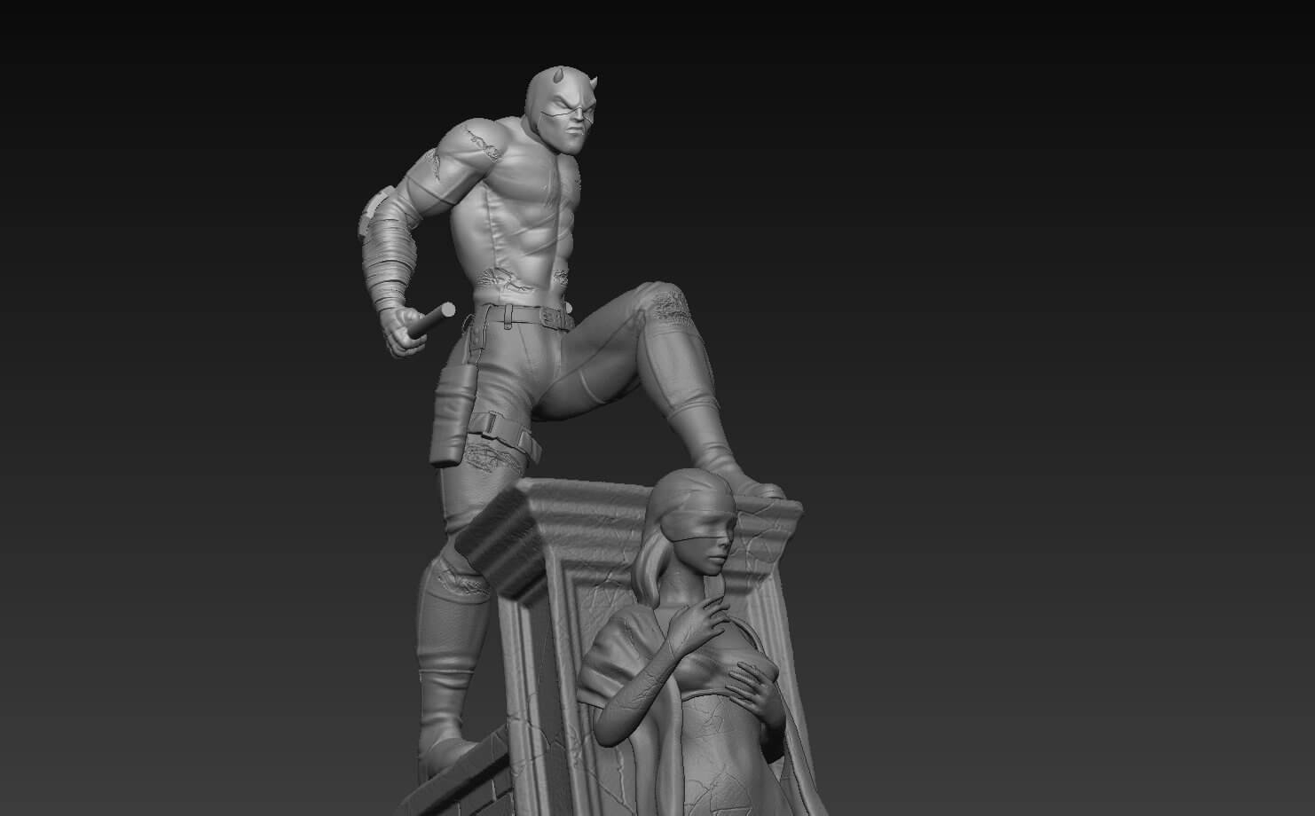 Daredevil - 3D Model by bogdan_rdjnvc