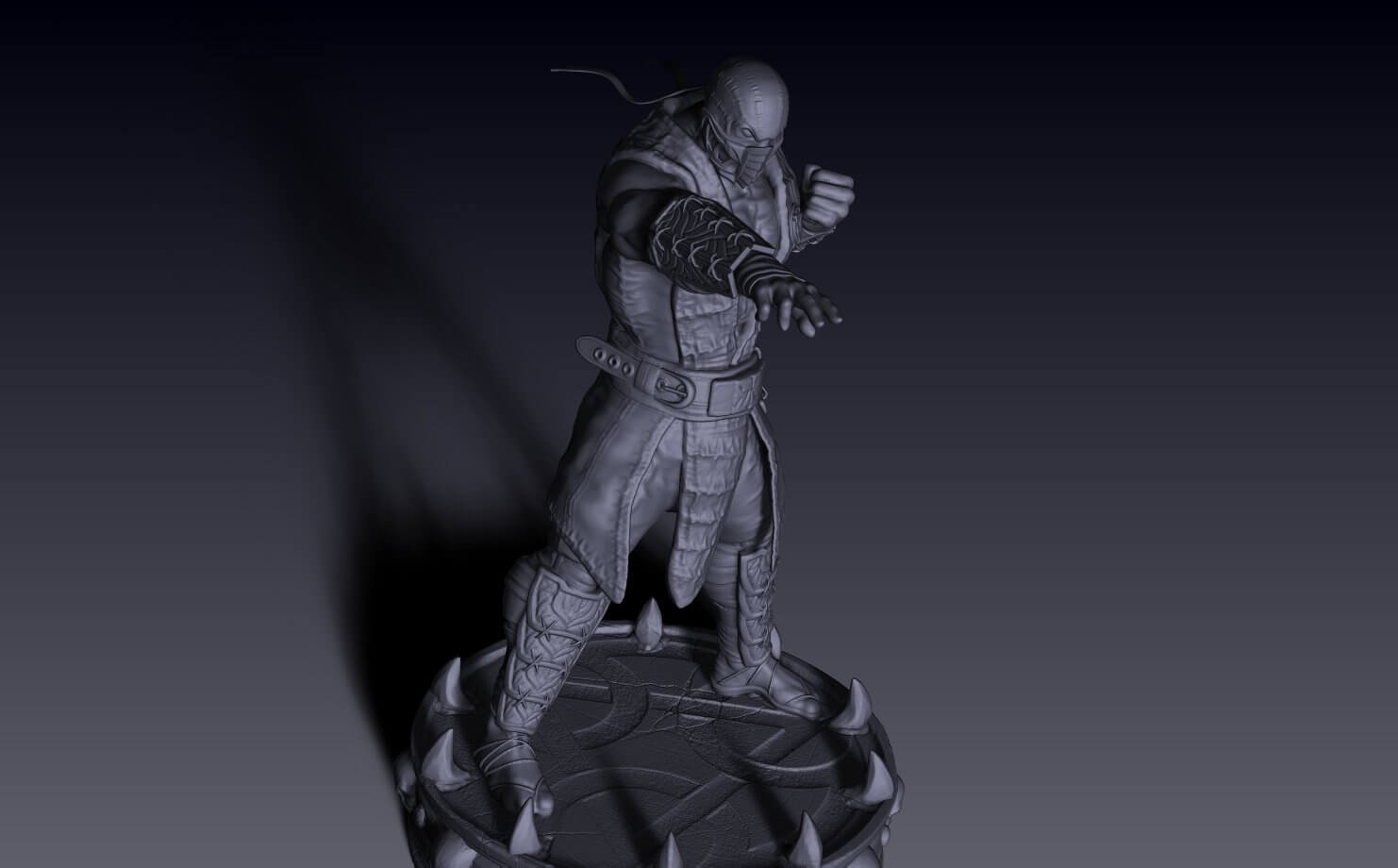 Sub-Zero Mortal Kombat 3D Model by bogdan_rdjnvc