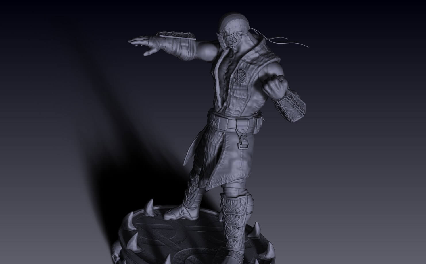 Sub-Zero Mortal Kombat 3D Model by bogdan_rdjnvc