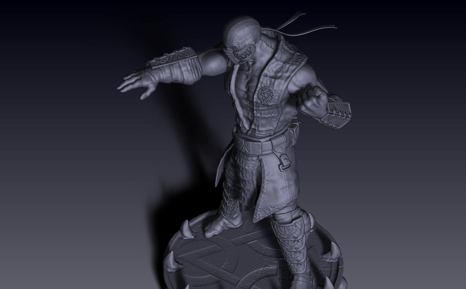 Sub-Zero Mortal Kombat 3D Model by bogdan_rdjnvc