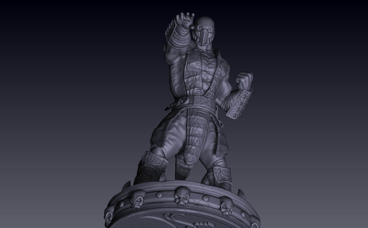 Sub-Zero Mortal Kombat 3D Model by bogdan_rdjnvc
