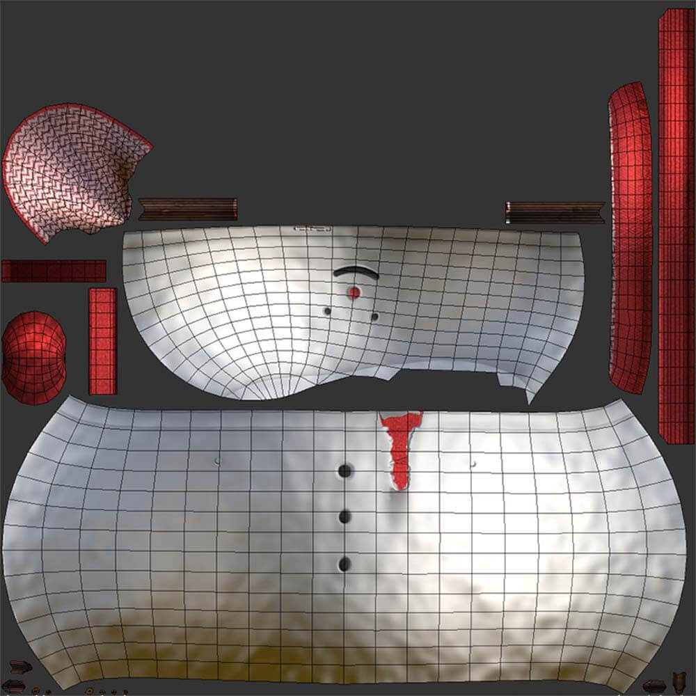 Snowman - 3D Model by bolenochek