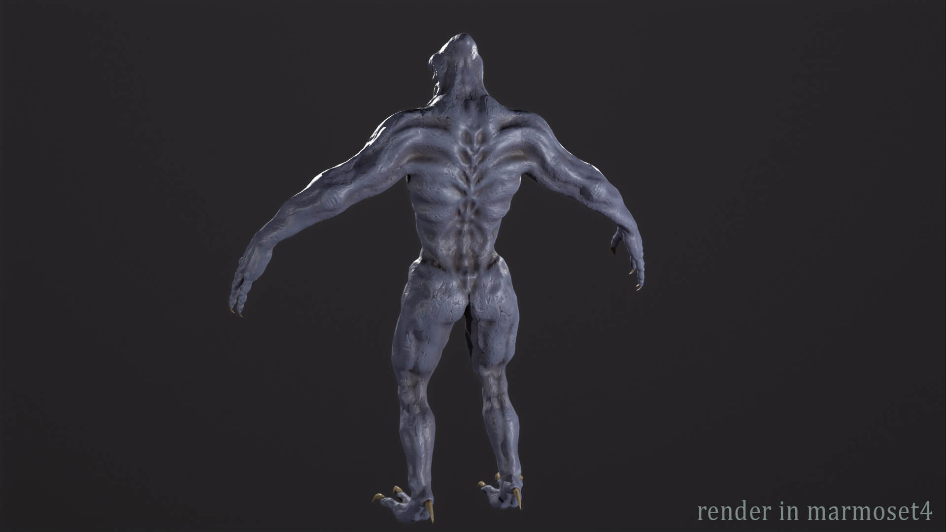 Alien Monster - 3D Model by Bolto