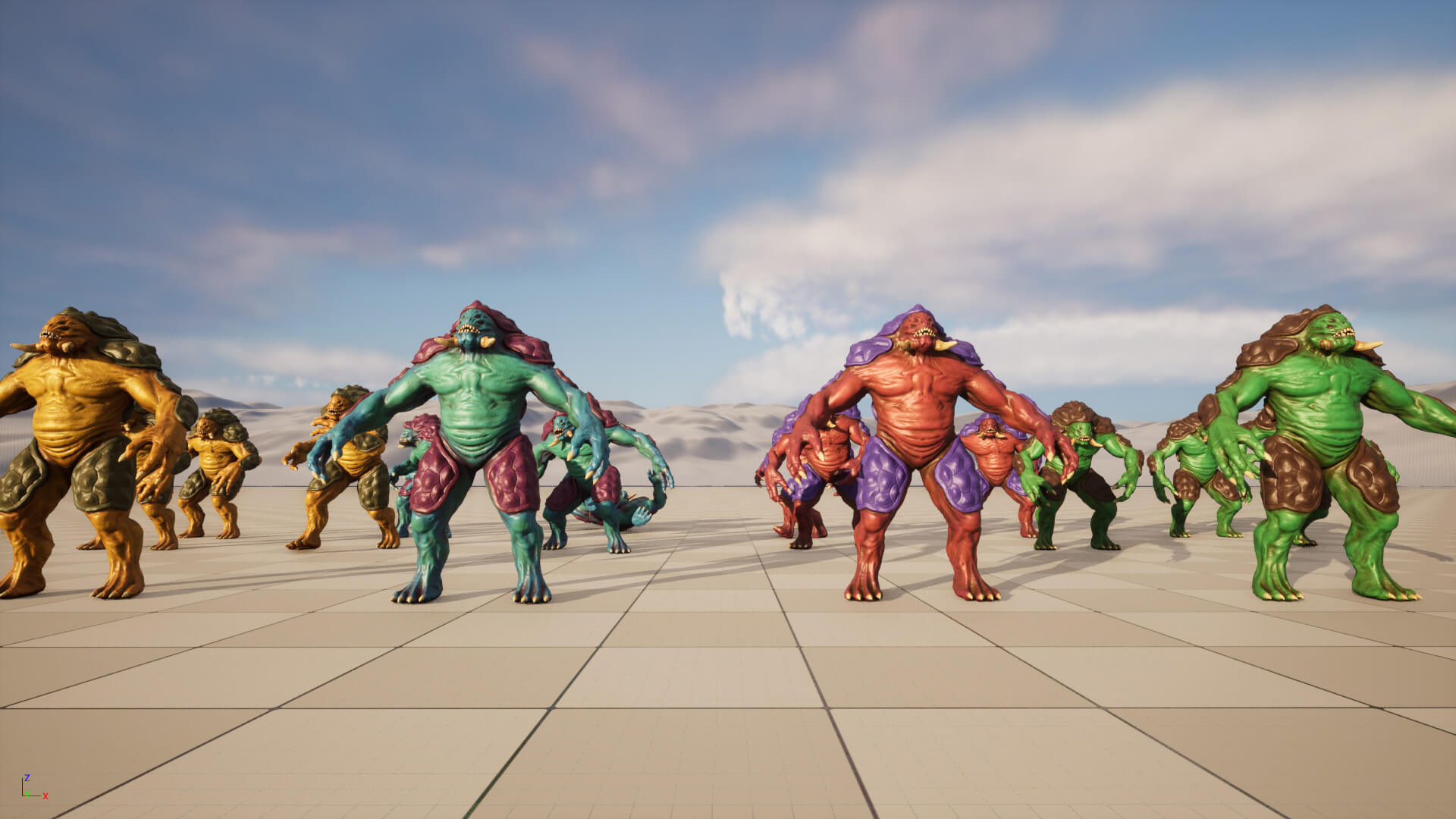 Turtle Monster - 3D Model by Bolto