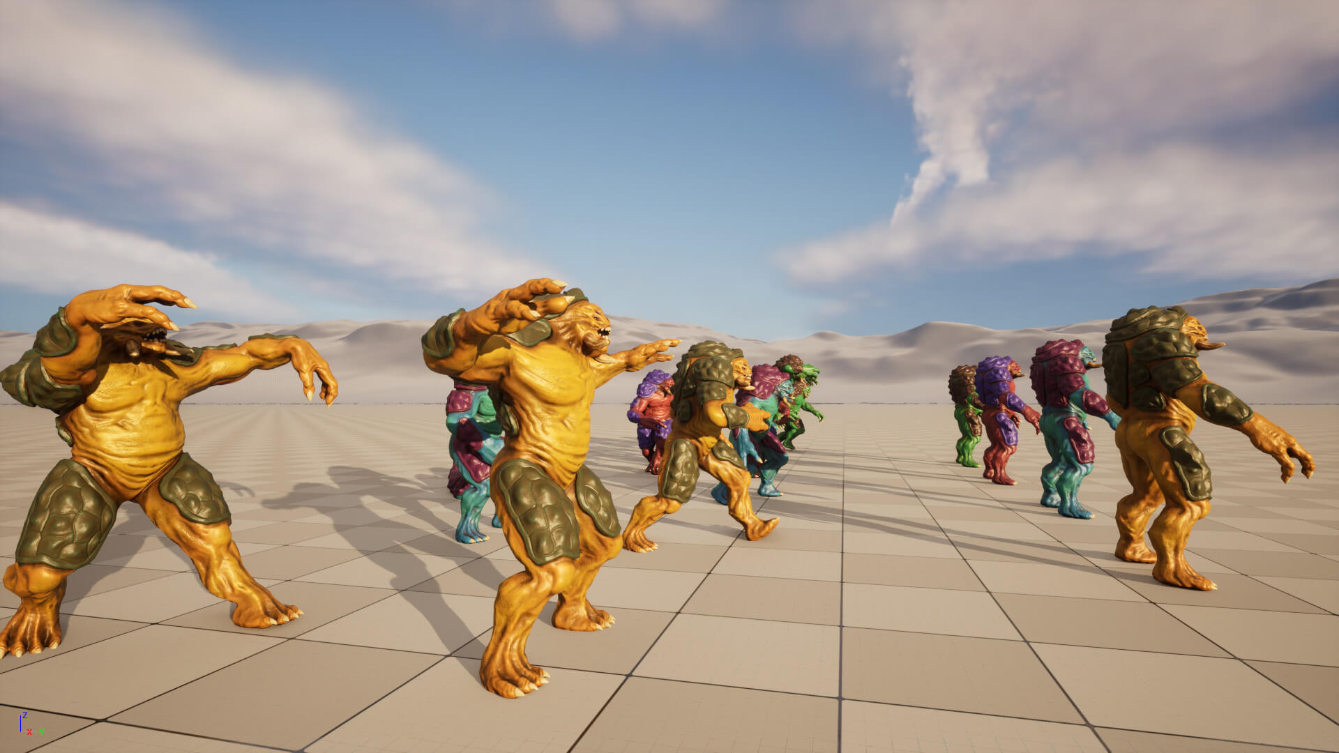 Turtle Monster - 3D Model by Bolto