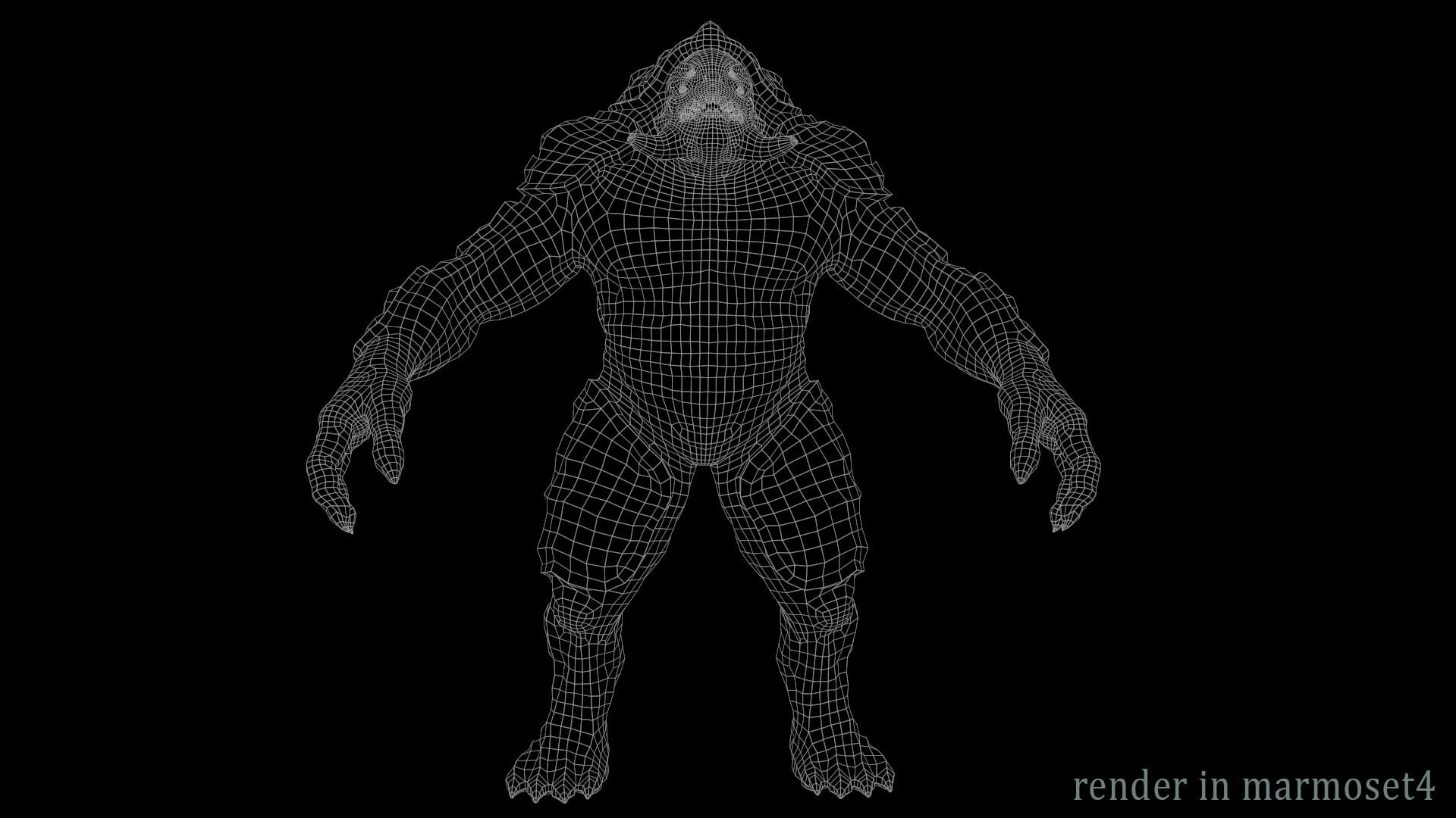 Turtle Monster - 3D Model by Bolto