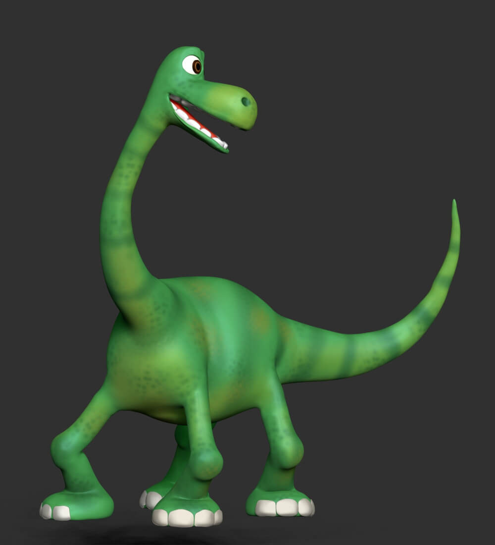 Alro - The Good Dinosaur 3D Model by Bon Bon Art