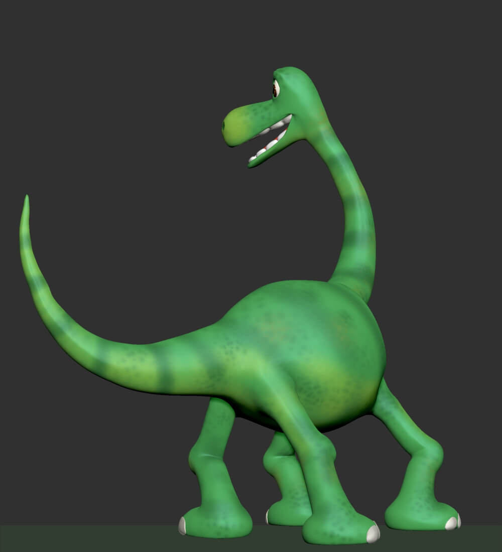 Alro - The Good Dinosaur 3D Model by Bon Bon Art