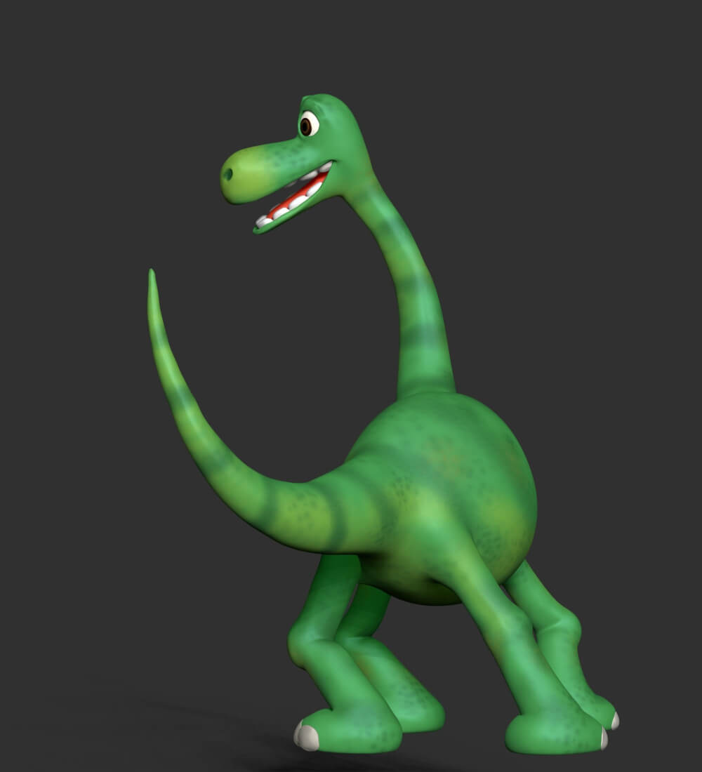 Alro - The Good Dinosaur 3D Model by Bon Bon Art