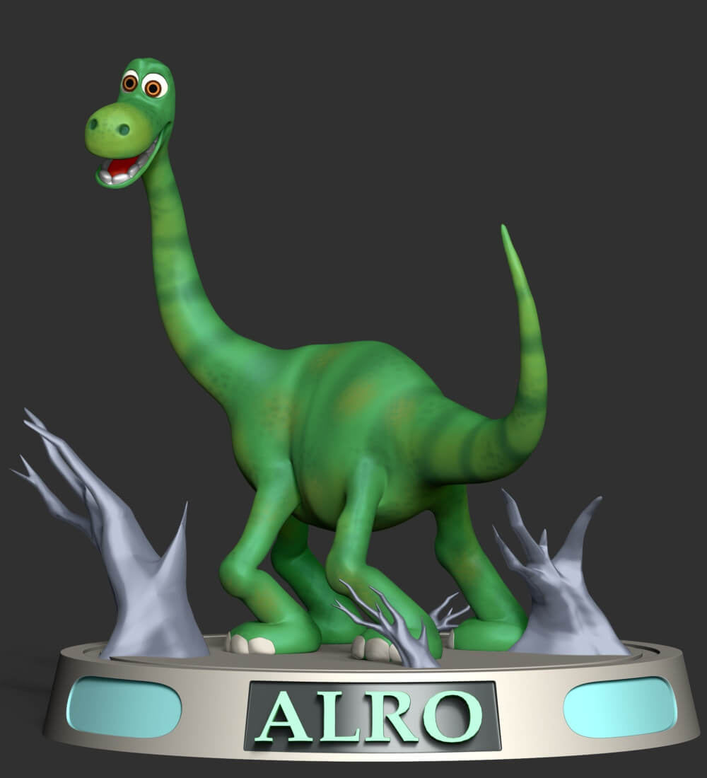 Alro - The Good Dinosaur 3D Model by Bon Bon Art
