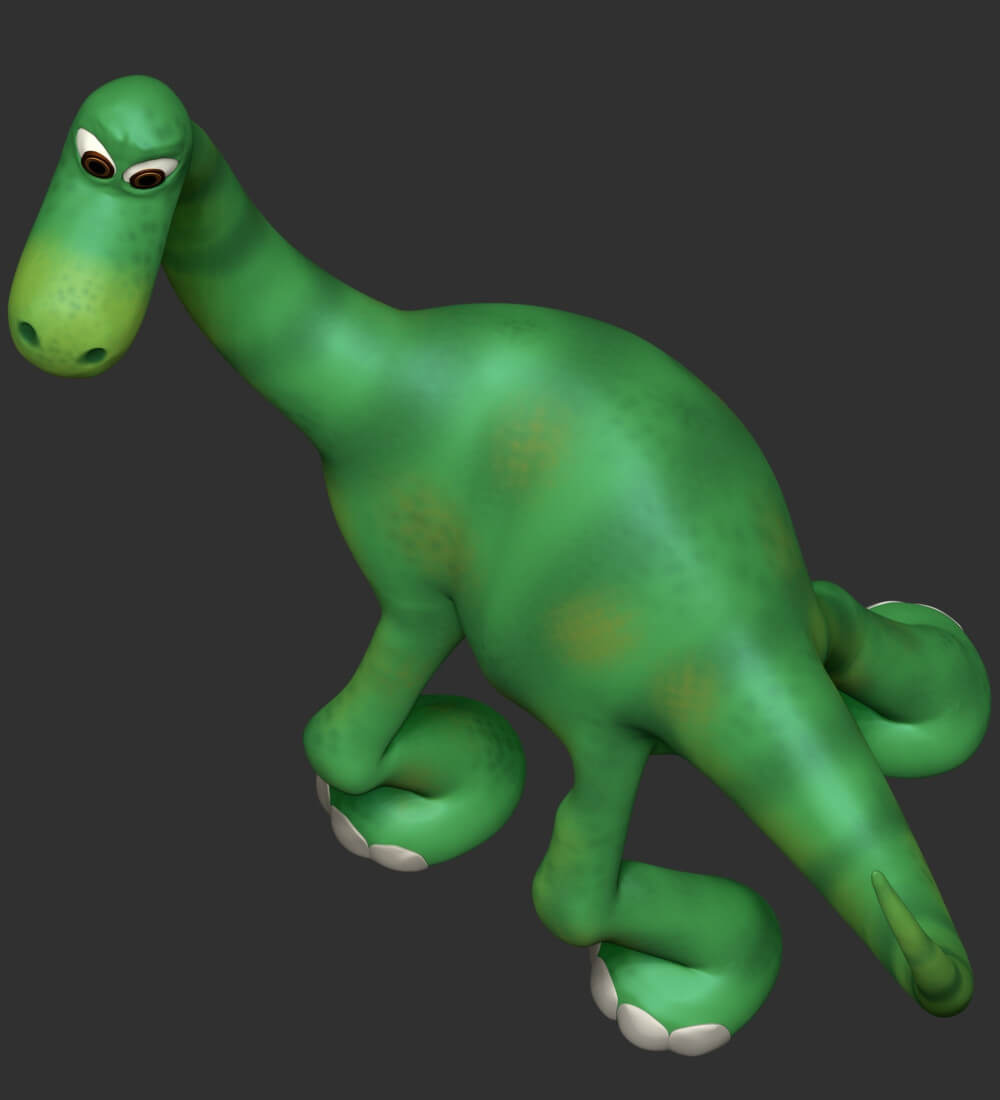 Alro - The Good Dinosaur 3D Model by Bon Bon Art
