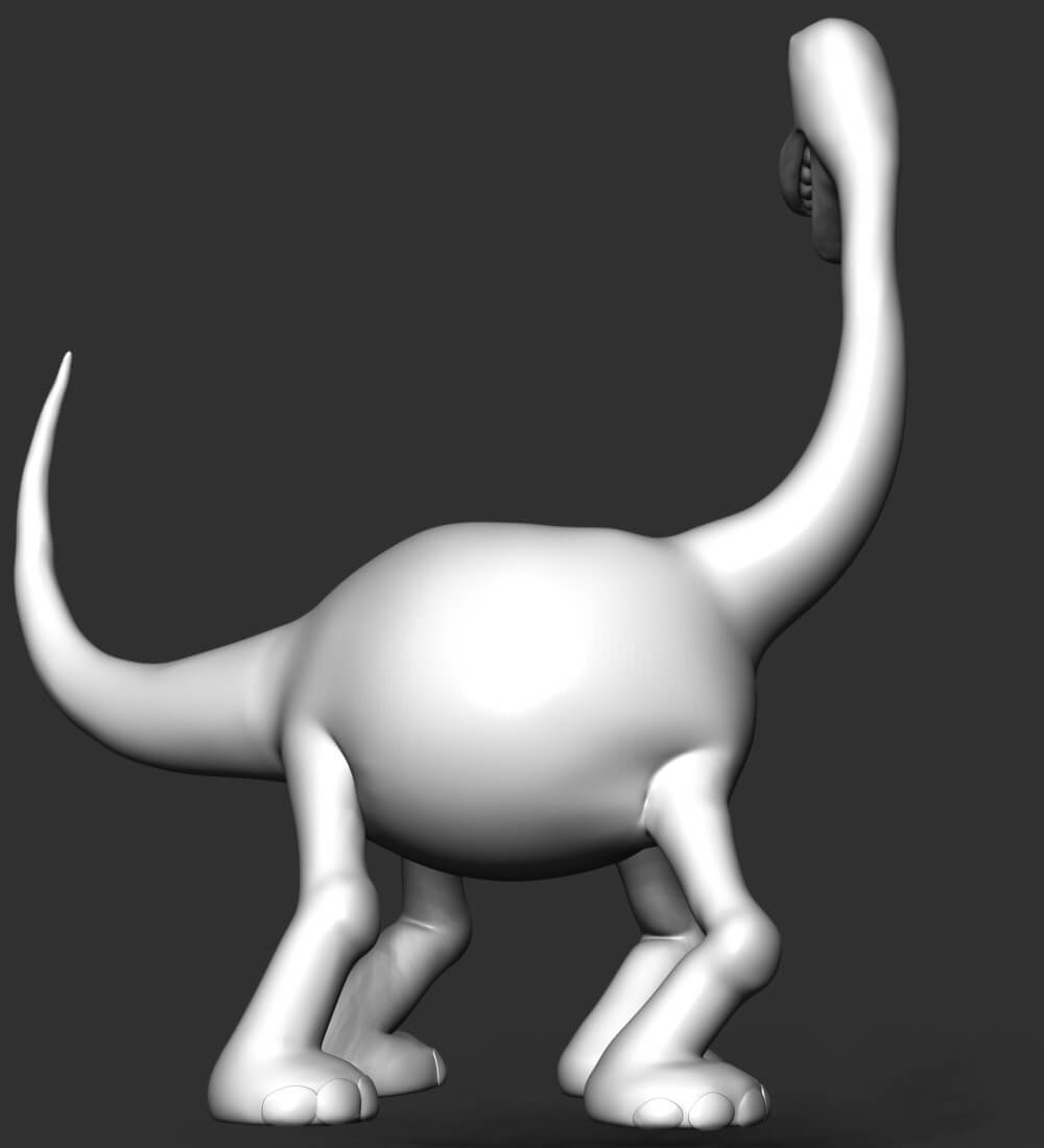 Alro - The Good Dinosaur 3D Model by Bon Bon Art