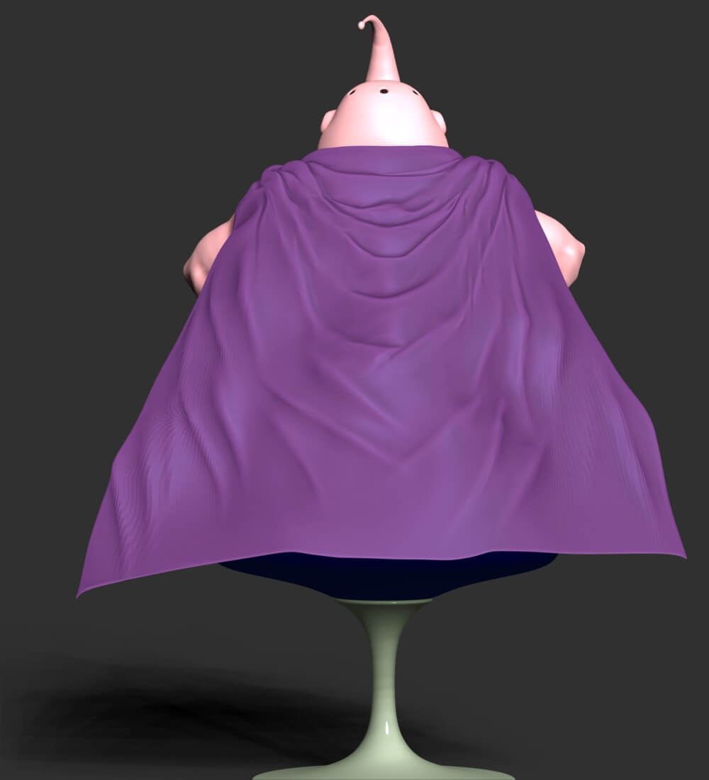 Buu - Dragon Ball Fanart 3D Model by Bon Bon Art