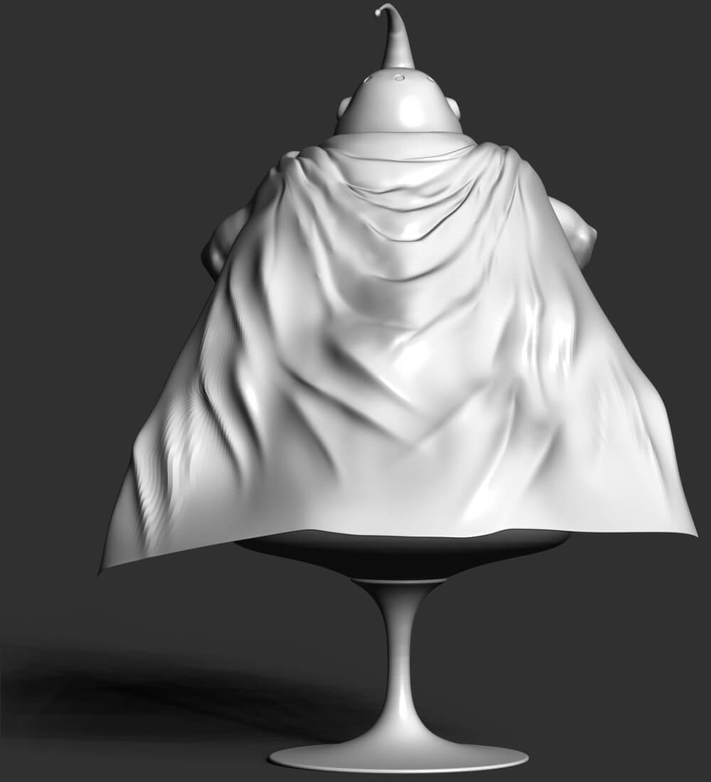 Buu - Dragon Ball Fanart 3D Model by Bon Bon Art