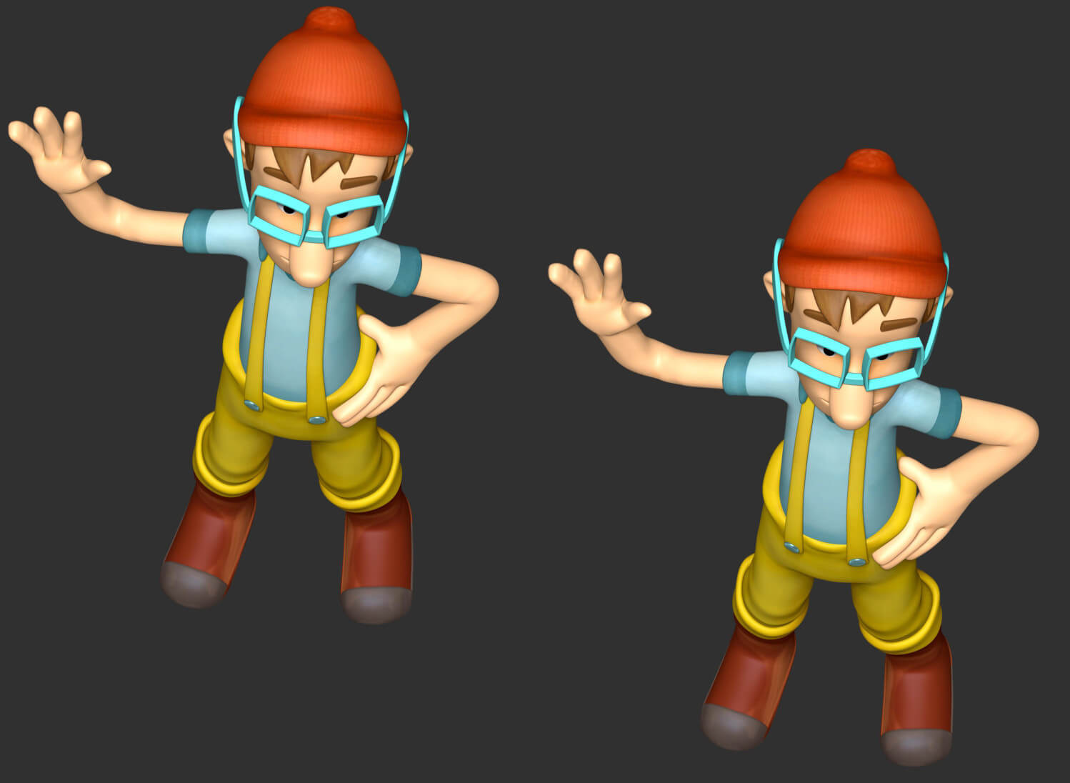 Captain Turbot - PAW Patrol 3D Model by Bon Bon Art