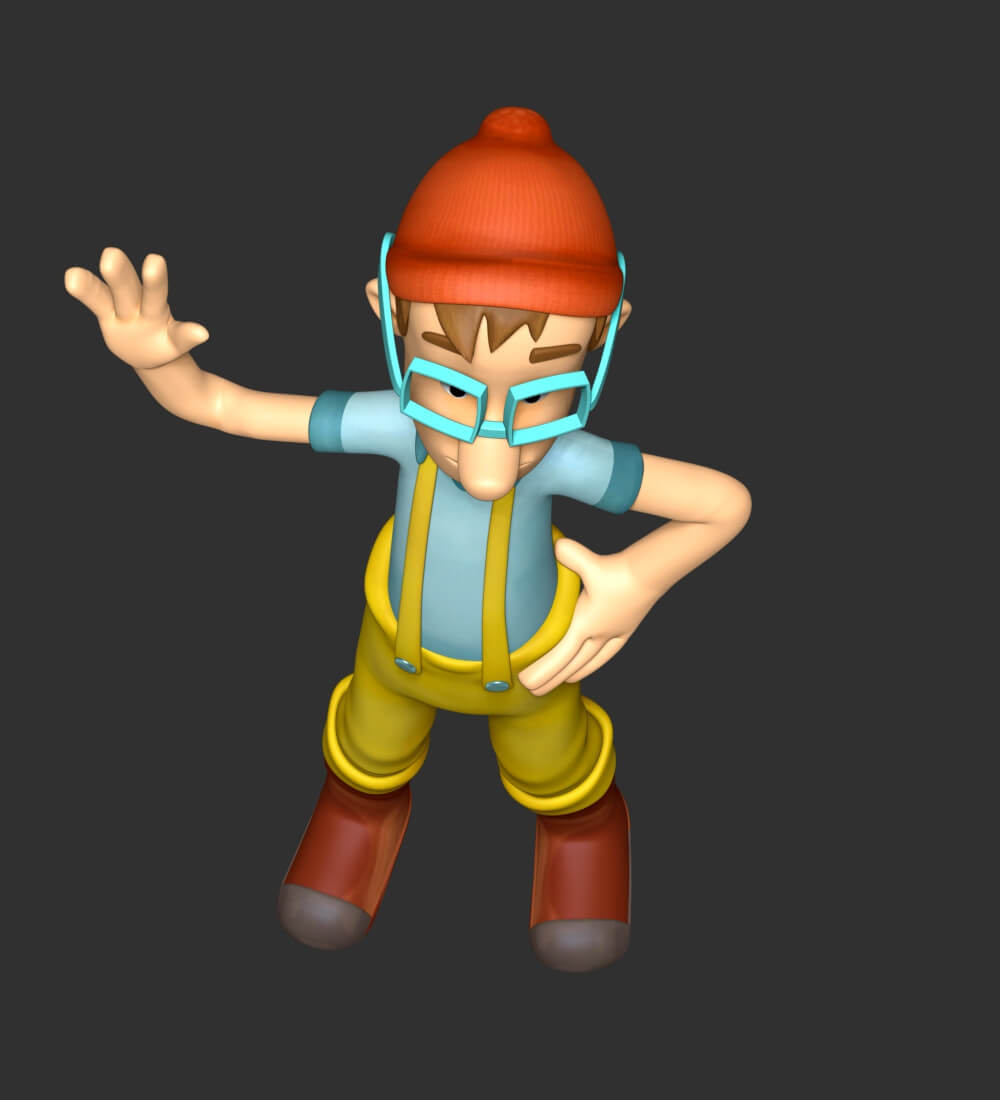 Captain Turbot - PAW Patrol 3D Model by Bon Bon Art