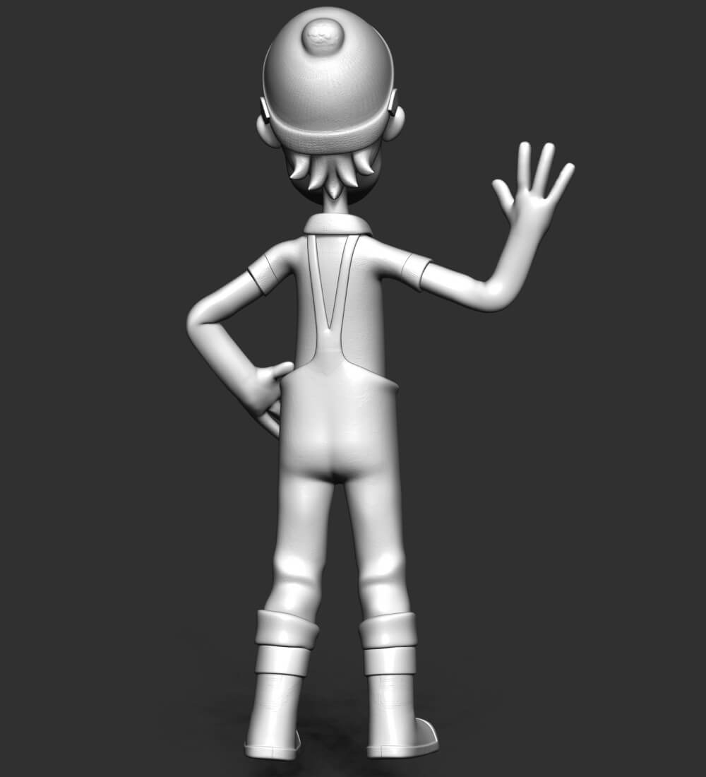 Captain Turbot - PAW Patrol 3D Model by Bon Bon Art