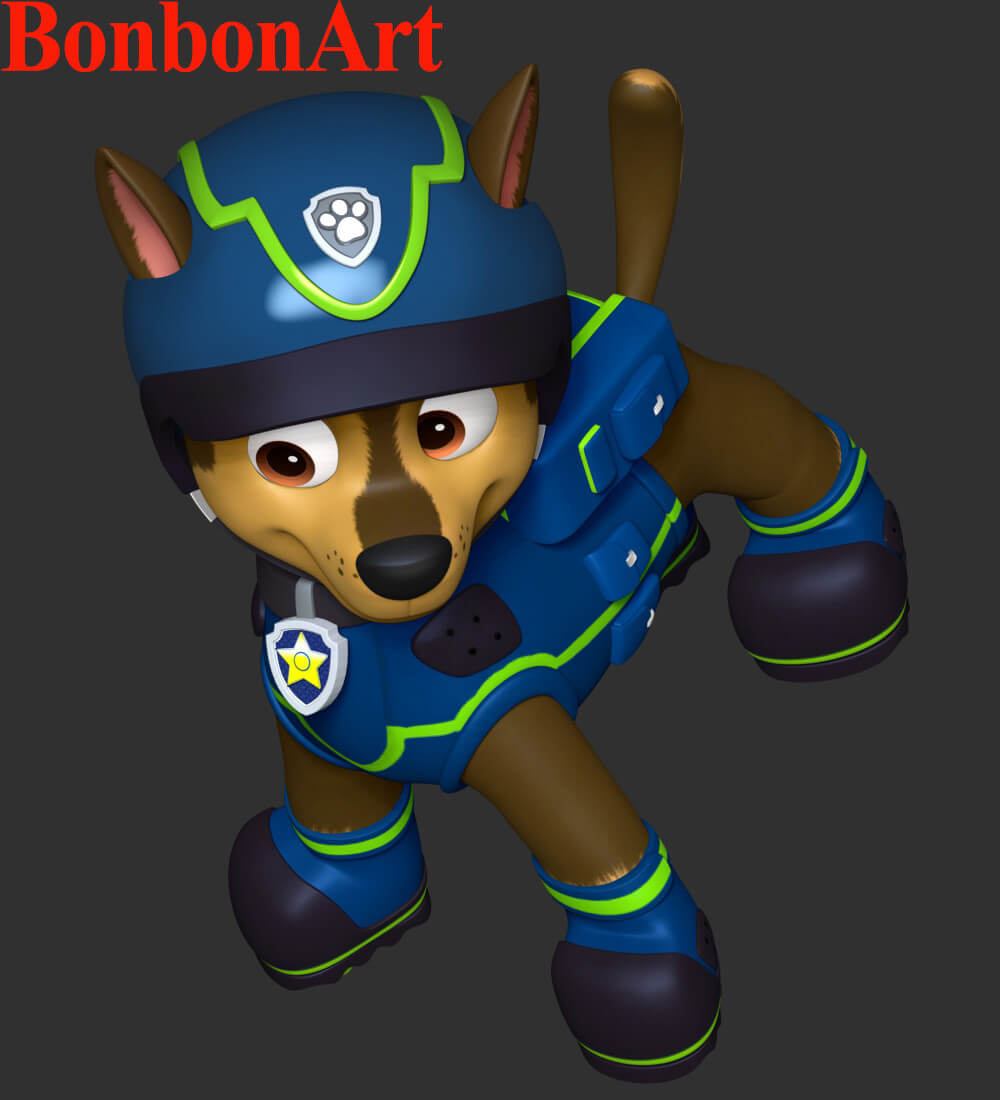 Chase Spy - 3D Model by Bon Bon Art