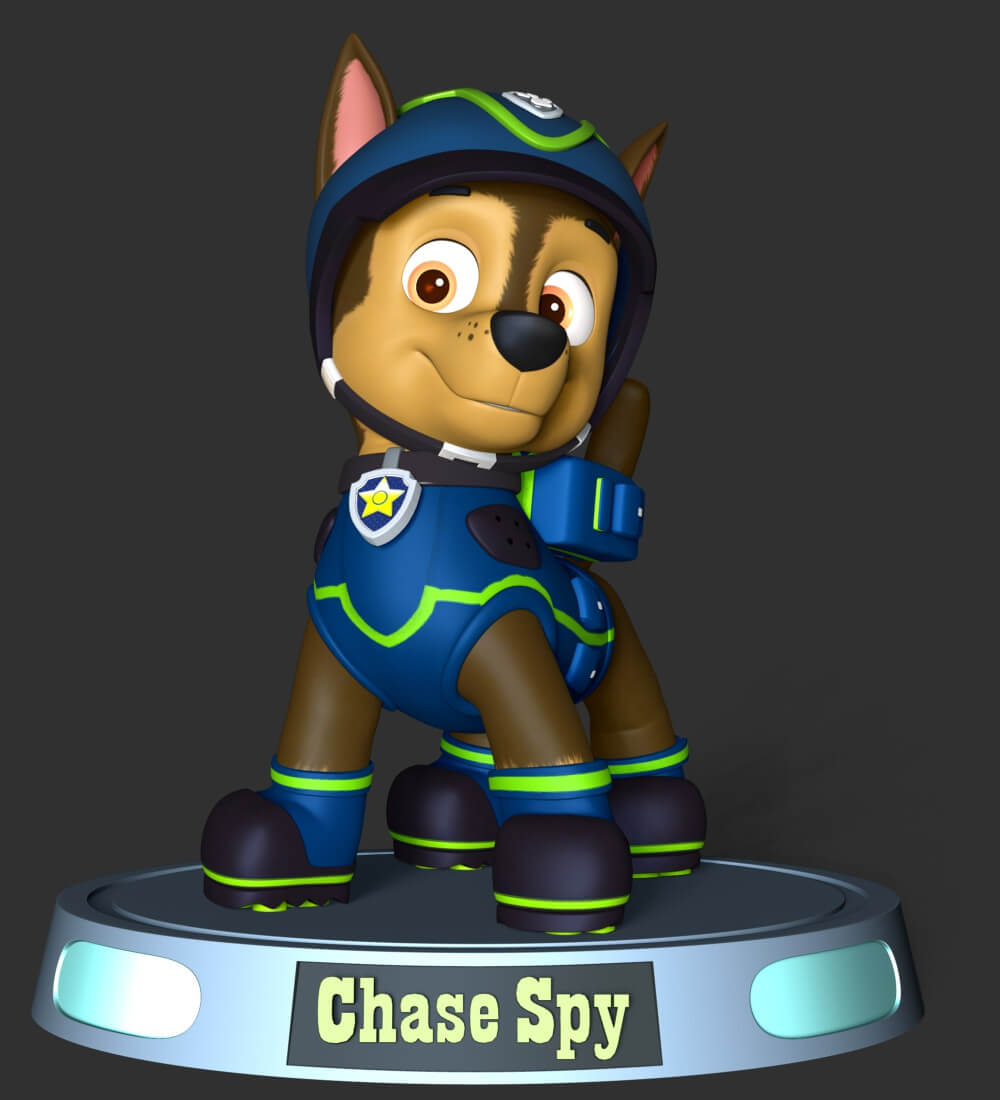 Chase Spy - 3D Model by Bon Bon Art