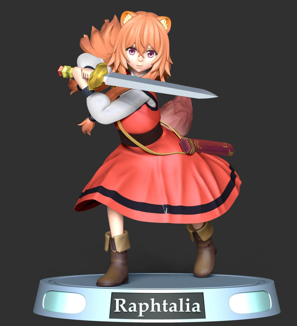 Child Raphtalia - Trotsh 3D Model by Bon Bon Art