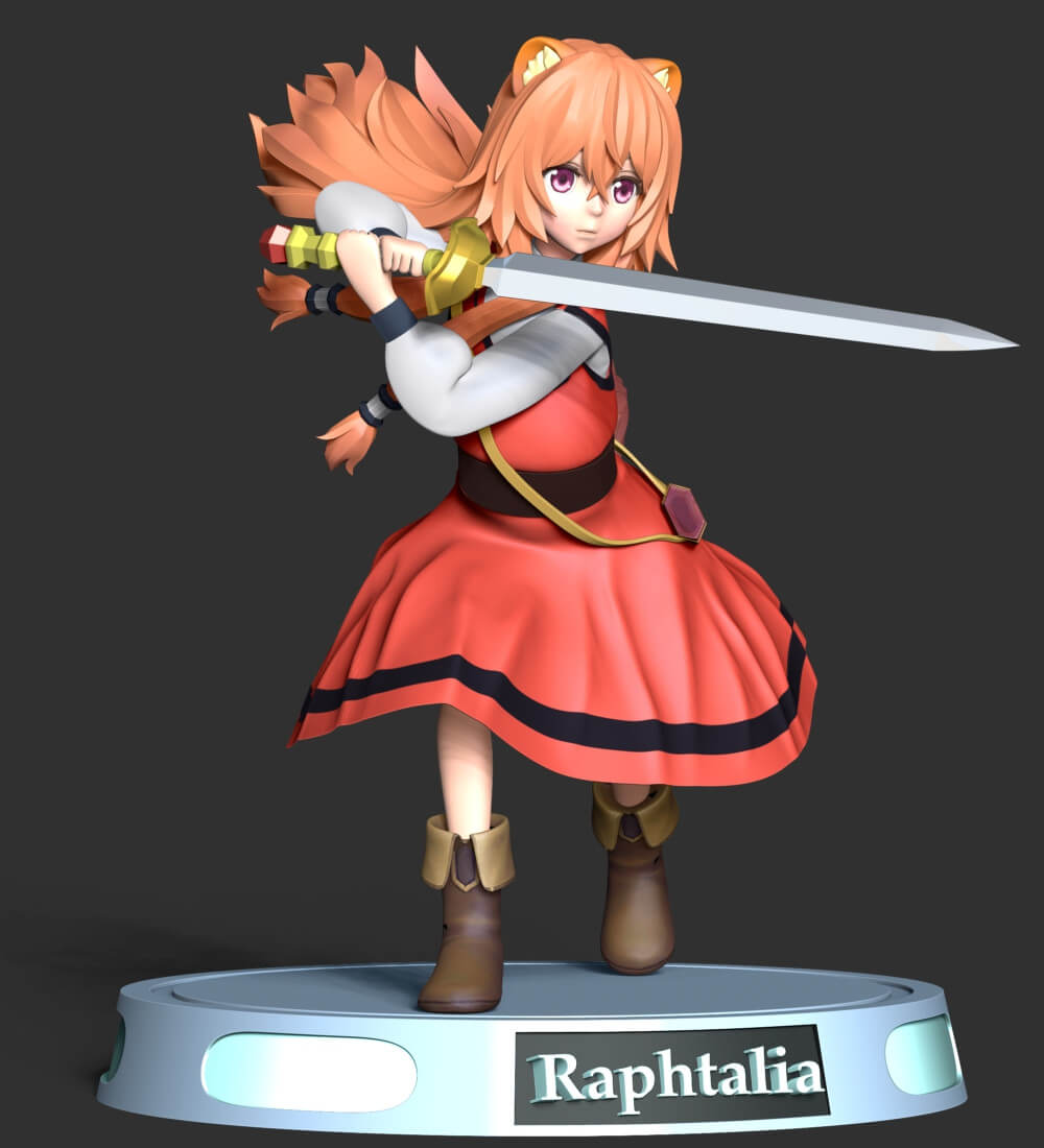 Child Raphtalia - Trotsh 3D Model by Bon Bon Art