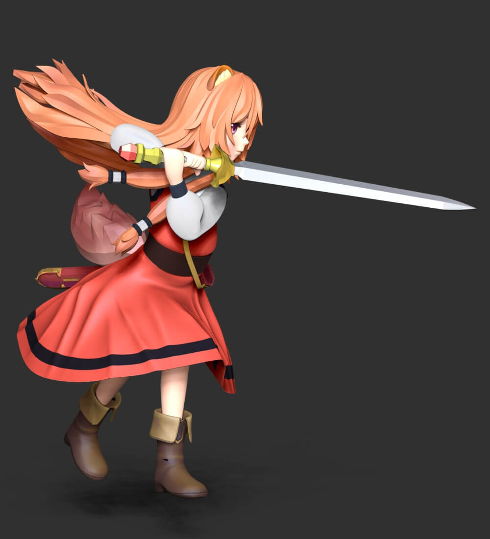 Child Raphtalia - Trotsh 3D Model by Bon Bon Art