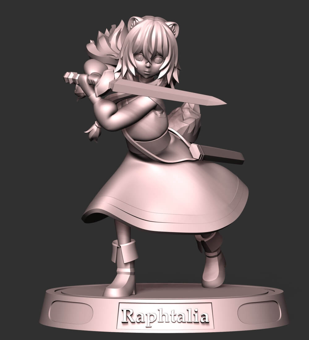 Child Raphtalia - Trotsh 3D Model by Bon Bon Art