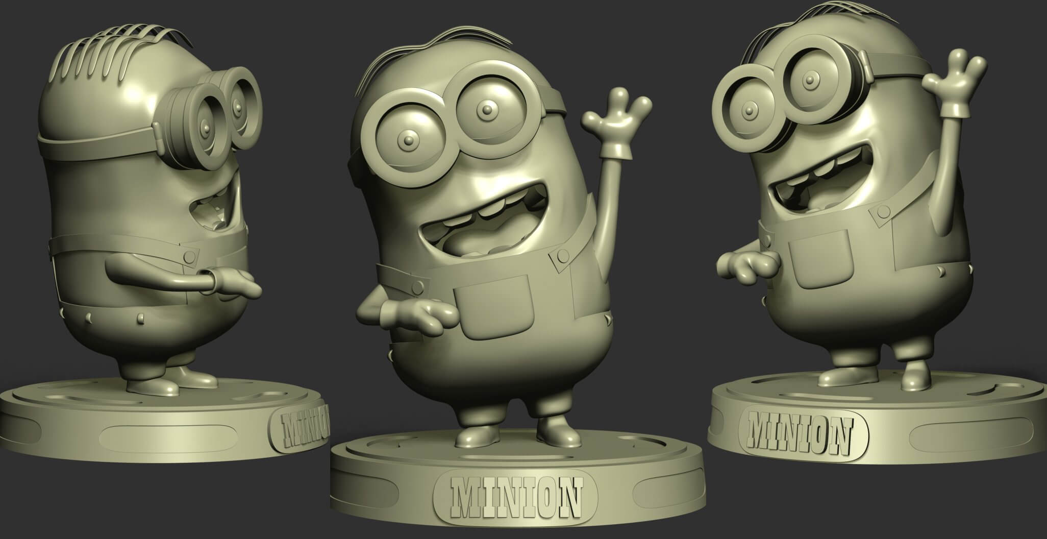 Dave The Minion - 3D Model by Bon Bon Art