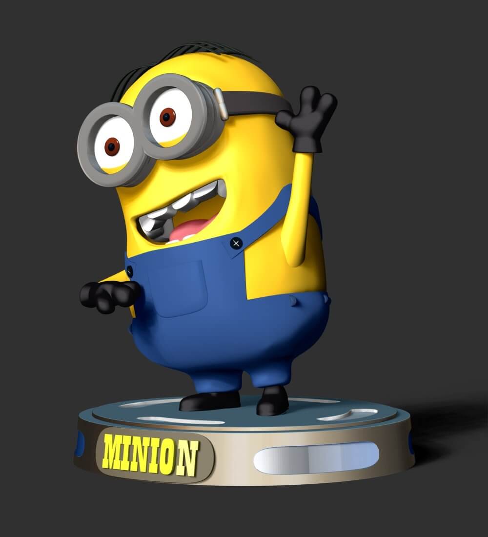Dave The Minion - 3D Model by Bon Bon Art