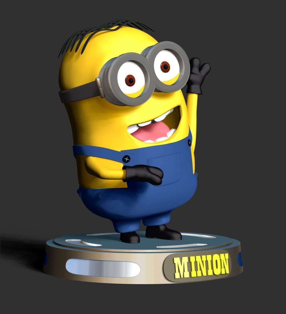 Dave The Minion - 3D Model by Bon Bon Art