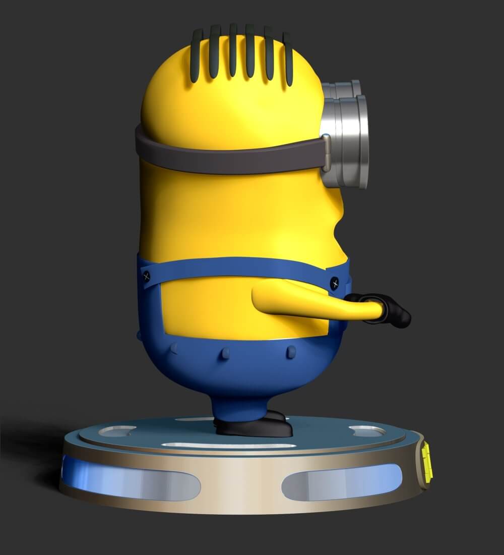 Dave The Minion - 3D Model by Bon Bon Art