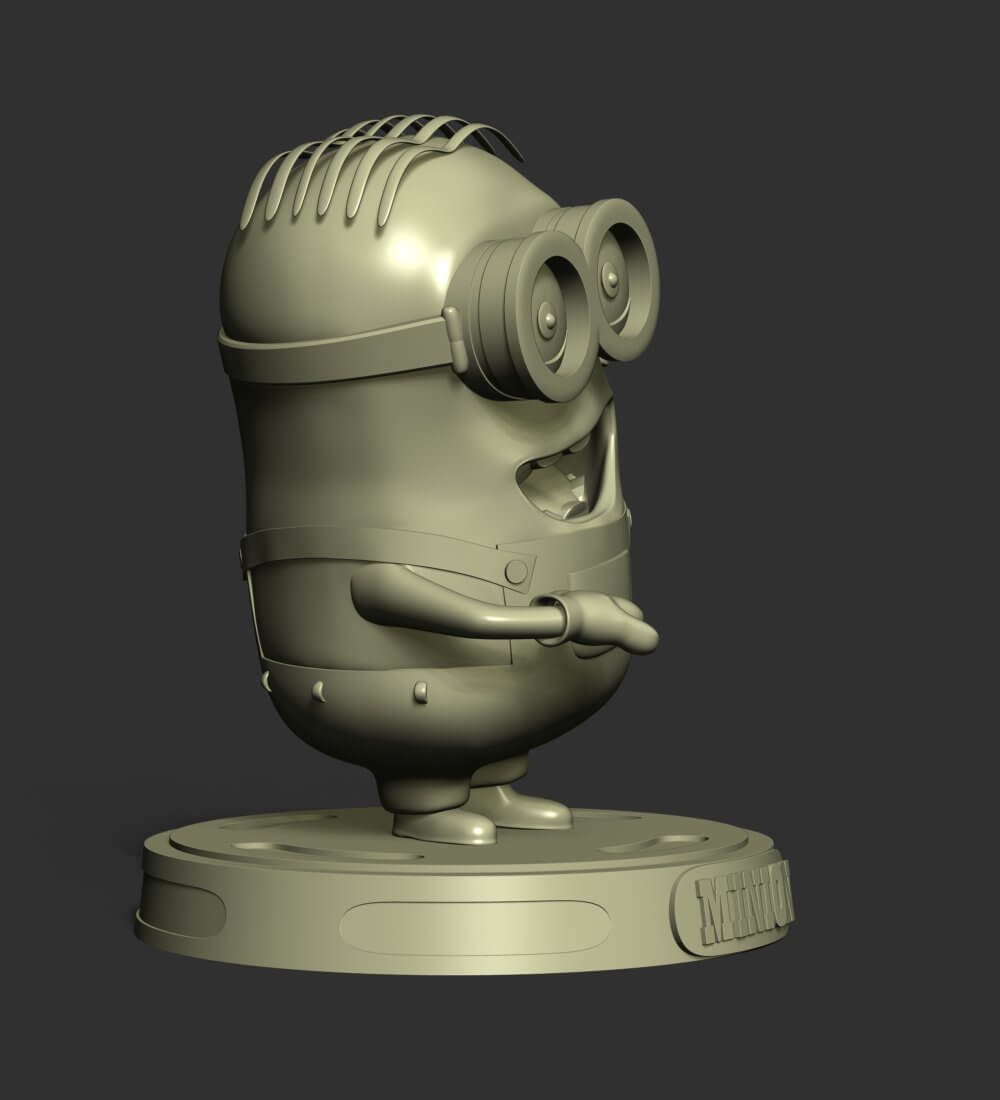 Dave The Minion - 3D Model by Bon Bon Art