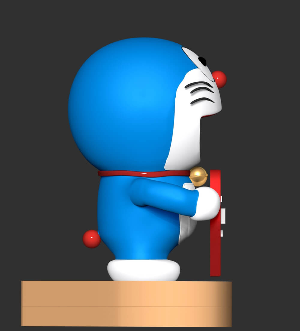 Doraemon - Valentine's Day Free 3D Model by Bon Bon Art