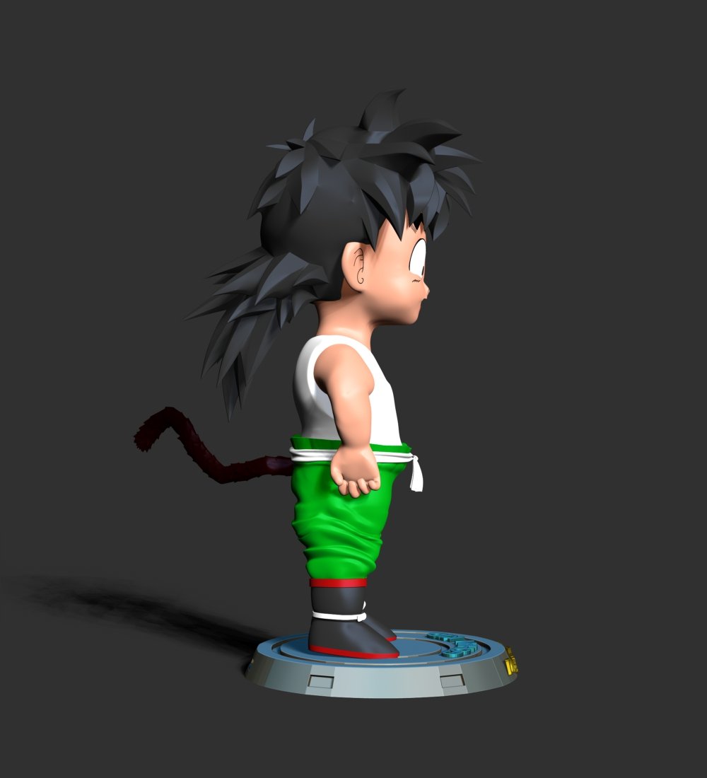 Dragon Ball - Gohan Kid 3D Model by Bon Bon Art