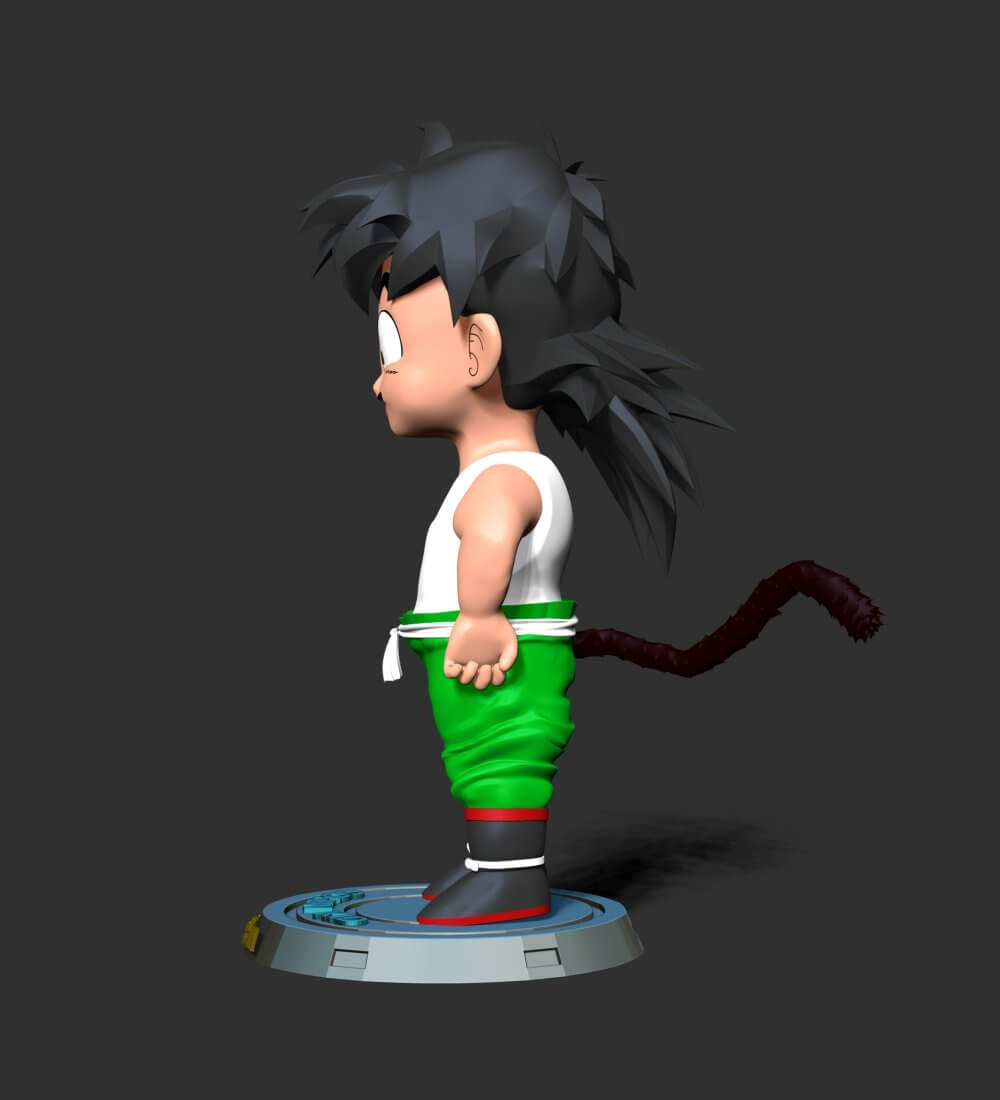 Dragon Ball - Gohan Kid 3D Model by Bon Bon Art