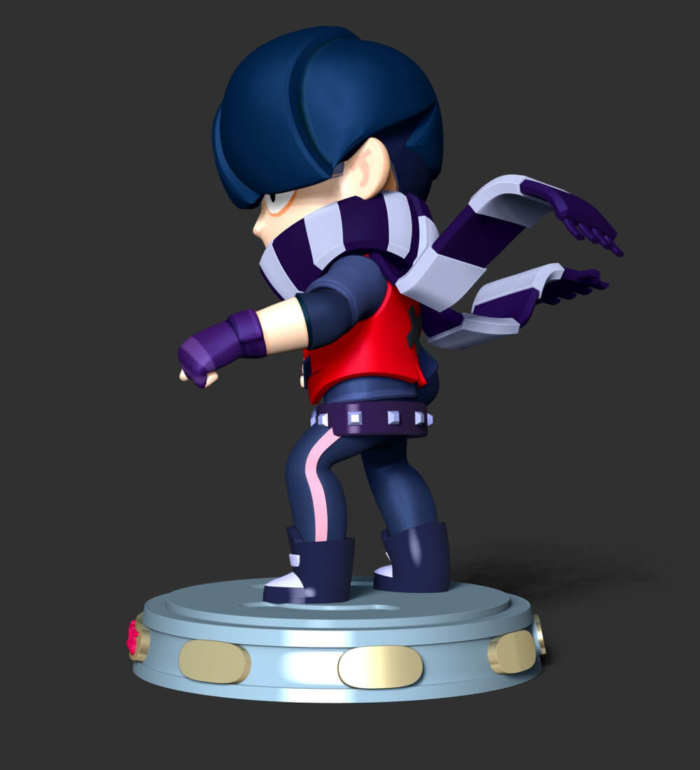 Edgar Brawl Stars - 3D Model by Bon Bon Art