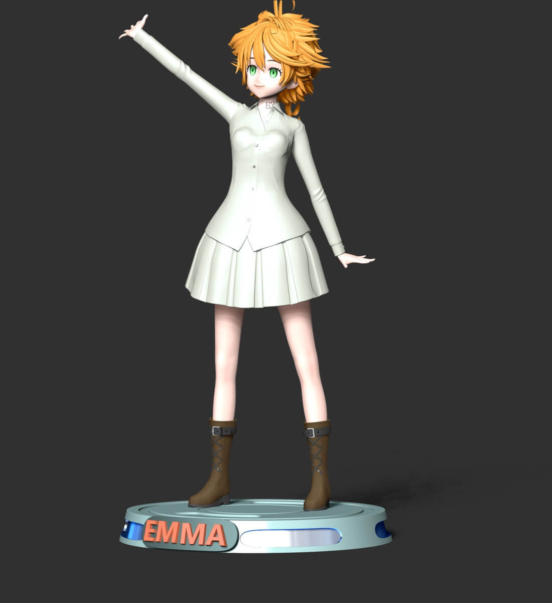 Emma - The Promised Neverland 3D Model by Bon Bon Art