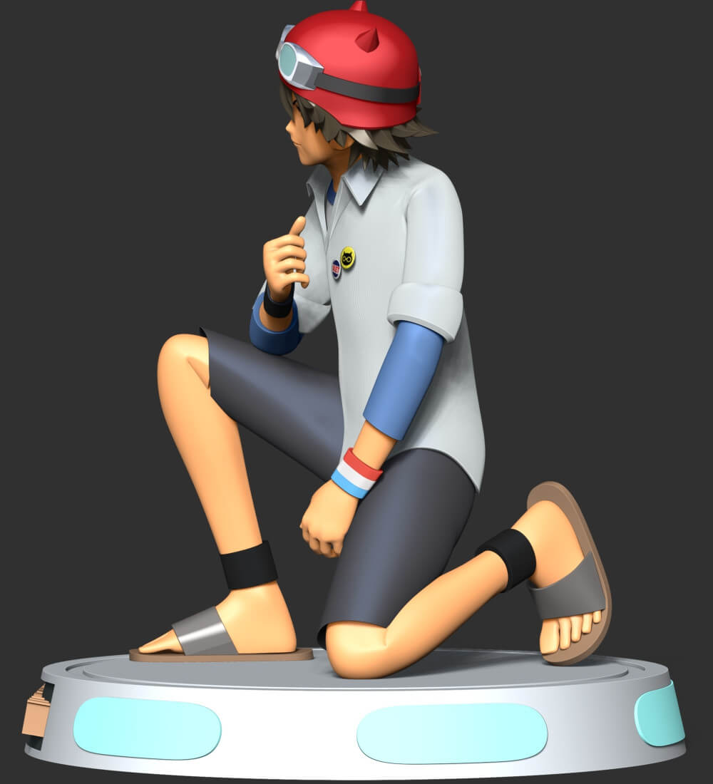 Fujisak - Sket Dan 3D Model by Bon Bon Art