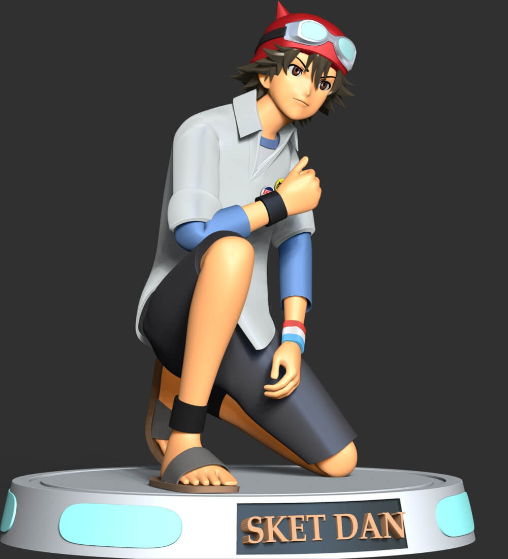 Fujisak - Sket Dan 3D Model by Bon Bon Art