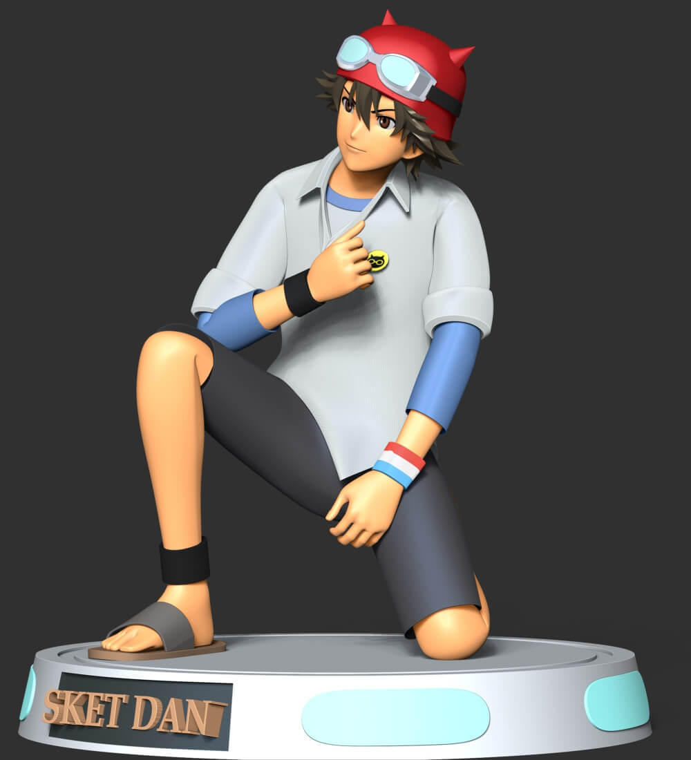 Fujisak - Sket Dan 3D Model by Bon Bon Art