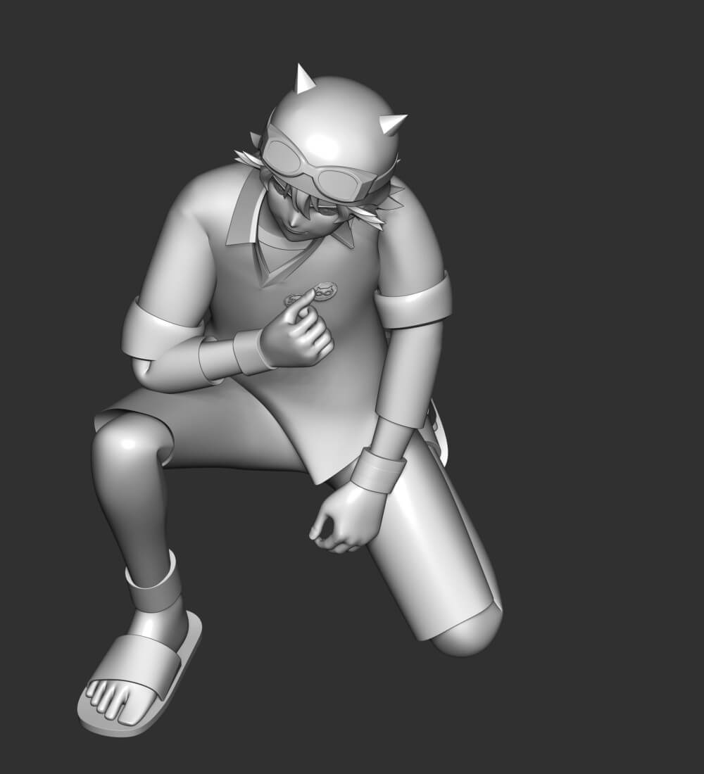 Fujisak - Sket Dan 3D Model by Bon Bon Art