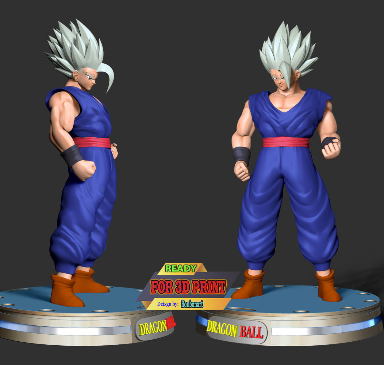 Gohan Beast - Dragon Ball 3D Model by Bon Bon Art