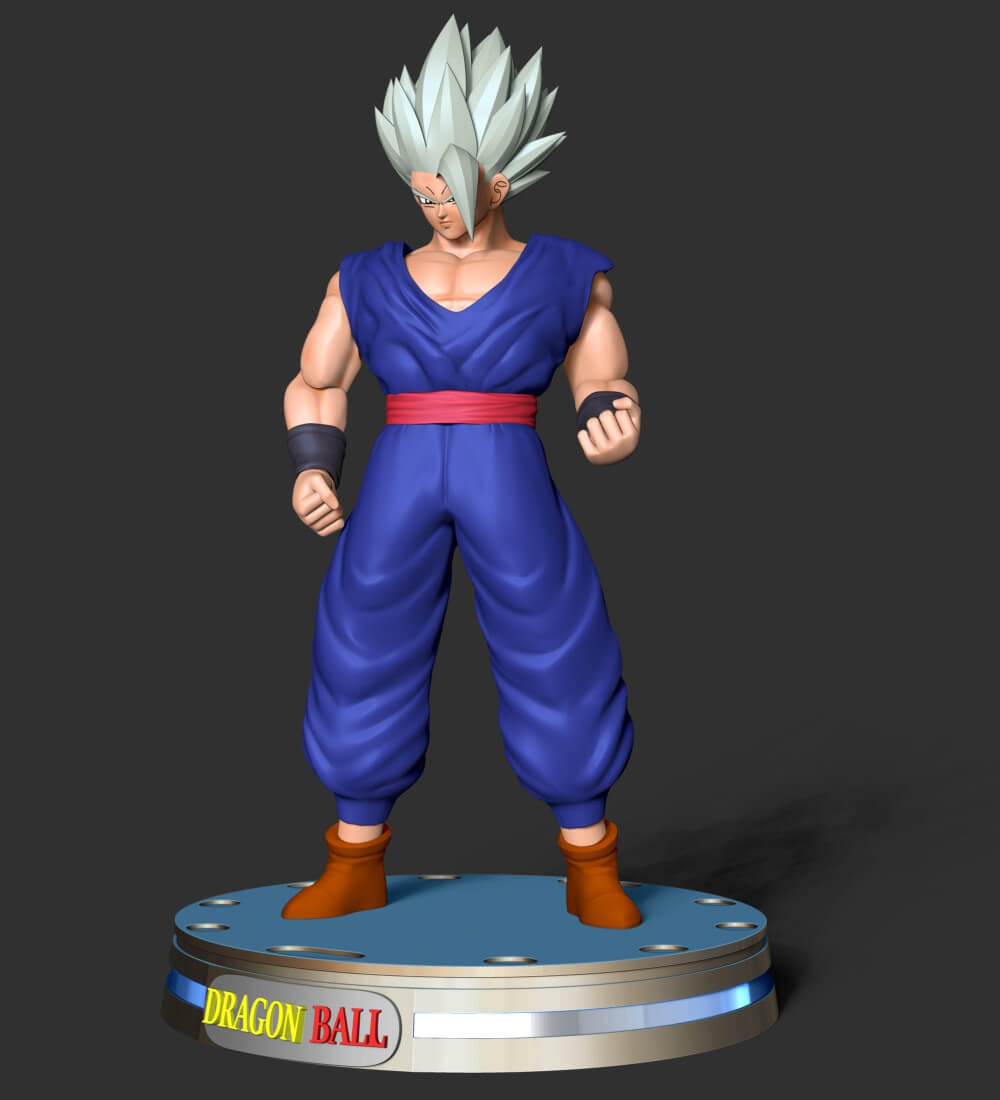 Gohan Beast - Dragon Ball 3D Model by Bon Bon Art