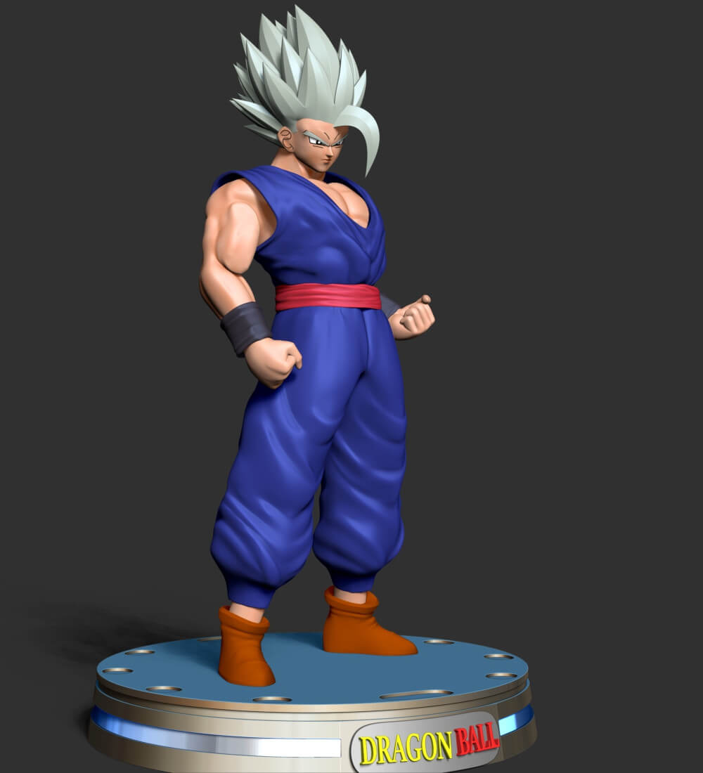 Gohan Beast - Dragon Ball 3D Model by Bon Bon Art