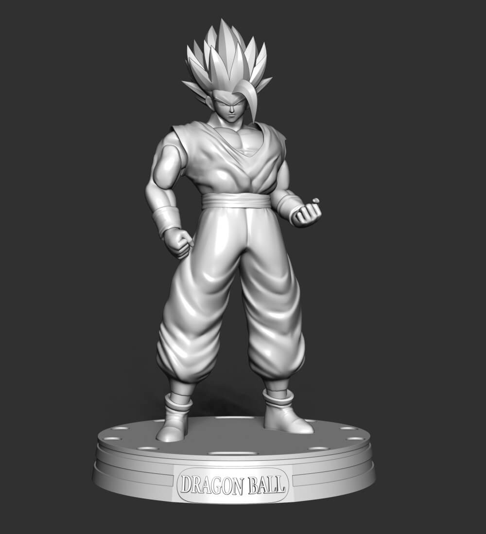 Gohan Beast - Dragon Ball 3D Model by Bon Bon Art