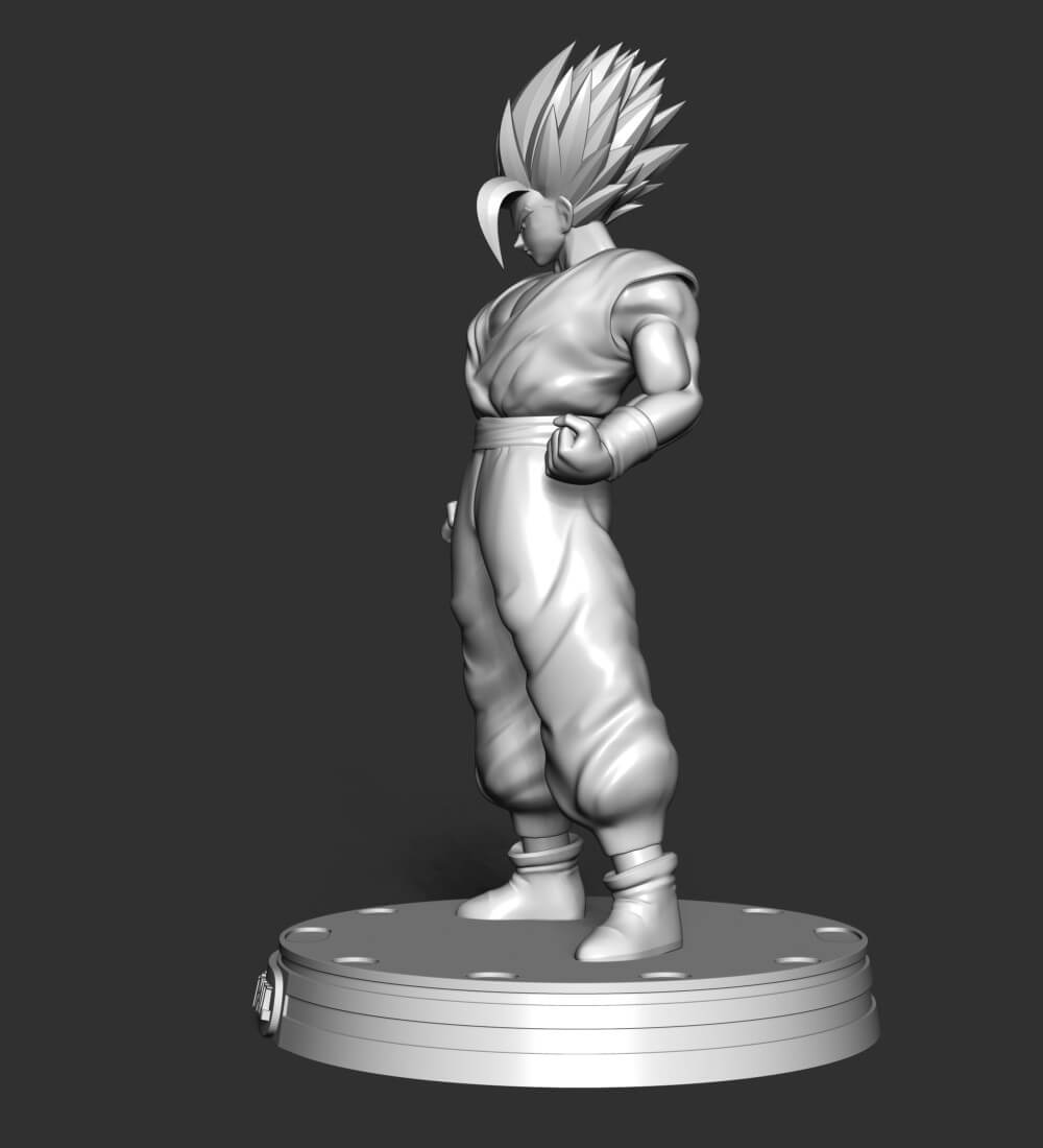 Gohan Beast - Dragon Ball 3D Model by Bon Bon Art